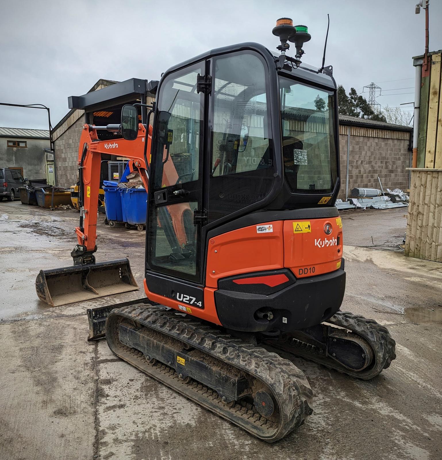 Kubota U27 4 2 7T Digger Delivery Kubota U27 4 2 7T Digger Delivery